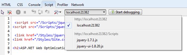 How To Use Aspnet Web Optimization Framework In Aspnet Mvc 4 5140